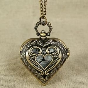 Accessories | New Heart Pocket Watch Battery Included | Poshmark